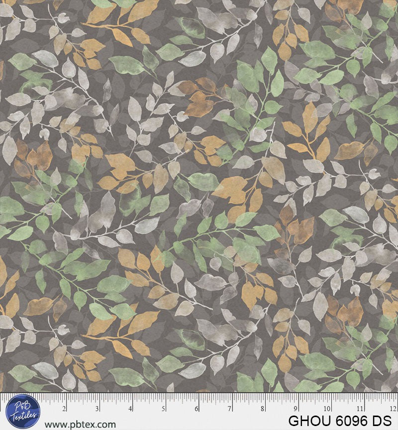 Golden Hour Vines Gray – Sew Creative Ashland