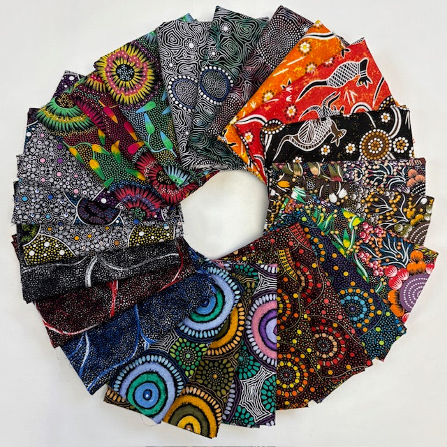 24 Fat Quarters Australian 2025 – Sew Creative Ashland